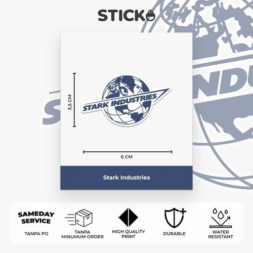 Jual Marvel Stark Industries Logo Sticker - Kota Bogor - Stick8 | Tokopedia