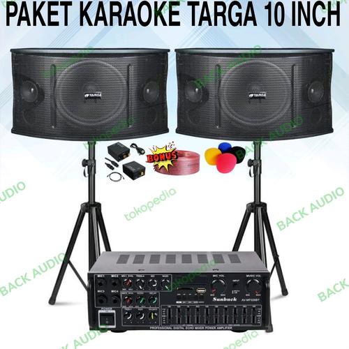Jual PAKET SOUND SYSTEM CAFE DAN RESTORAN KOMPLIT PAKET TARGA 10 INCH ...