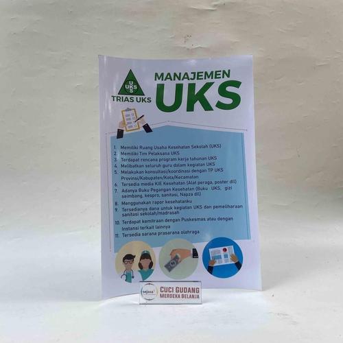 Jual Poster Manajemen UKS, Poster Sekolah, Poster UKS - Jakarta Barat ...
