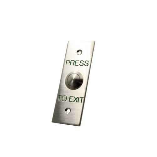 Jual elock el - eb1 exit button flush stainless steel narrow style ...