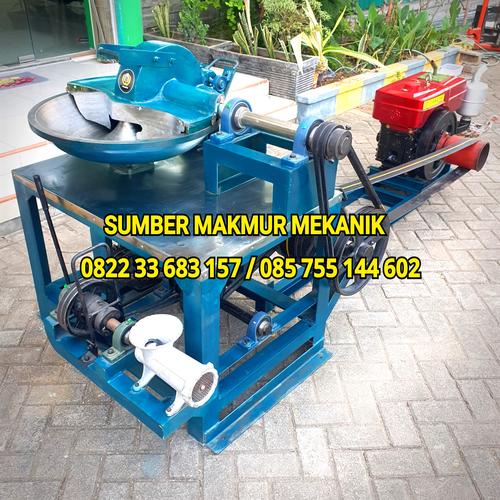 Jual MESIN GILING ADONAN BAKSO GILING DAGING UKURAN D 70CM DIESEL SOLAR ...