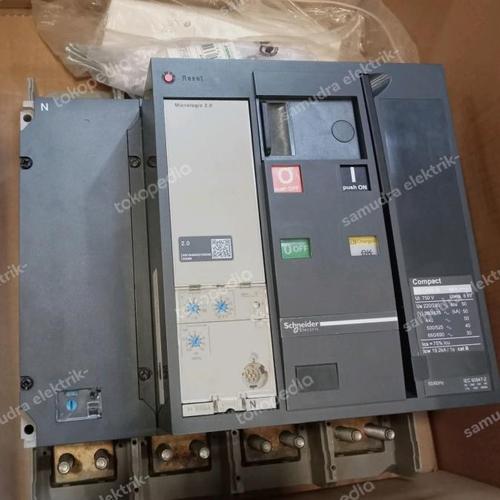Jual Mccb Schneider 70Ka Ns800H 4P 800A Komplit Motorized Micrologic 2. ...