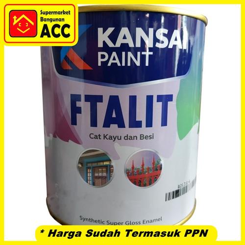 Jual Kansai Paint FTALIT Cat Kayu & Besi 1 Liter (Warna) - Valentine ...