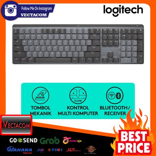 Jual Logitech MX Keys S Keyboard Wireless Bluetooth Smart Backlight ...