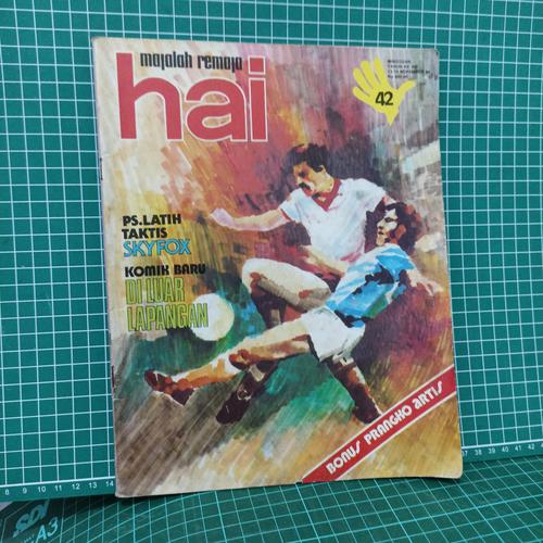 Jual Majalah Hai No 42 tahun 1984 : PS. Latih Taktis Skyfox - Jakarta ...