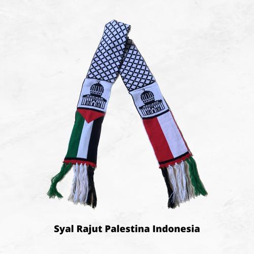 Jual Syal Rajut Palestina Indonesia Murah - Logo Masjid - Kota Bandung ...