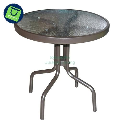 Jual Meja kaca bulat, meja kaca kotak, meja teras, meja sisi, side ...