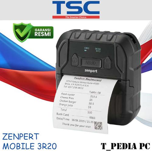 Promo Zenpert 3R20 Printer Mobile Thermal Bluetooth Portable 80mm ...