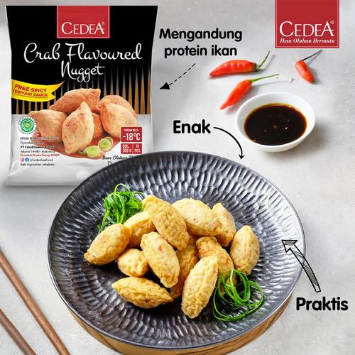 Jual CEDEA Crab Flavoured Nugget 200gr - Naget Rasa Kepiting - Kota ...