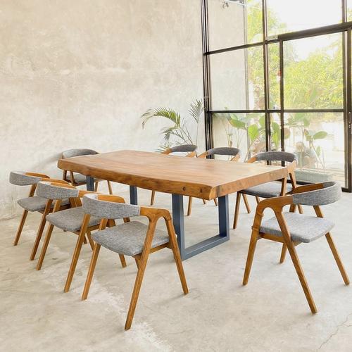 Jual SET DINING TABLE - KURSI CAFE JATI - SET KURSI MAKAN MODERN KAYU ...