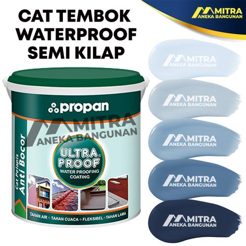 Jual ULTRAPROOF PROPAN 4KG CAT TEMBOK WATERPROOF / BIRU NAVY DONGKER ...