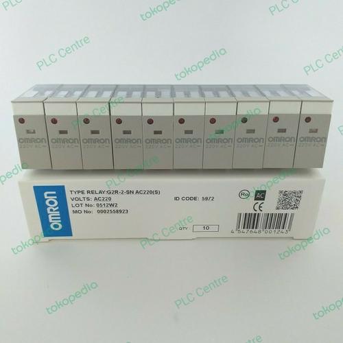 Jual Omron G2R-2-SN (S) 220 VAC Relay - Kota Tangerang Selatan - PLC Centre | Tokopedia