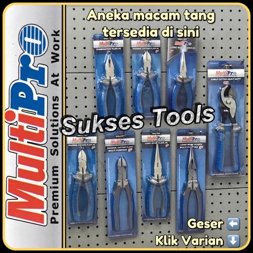 Jual Hand Plier Multipro Tang Kombinasi 7" Potong Lancip 6" Kupas Kabel ...
