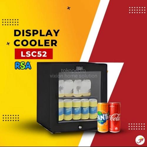 Jual Kulkas Showcase Mini Bar RSA LSC 52 52 liter 90 Watt LSC52 ...
