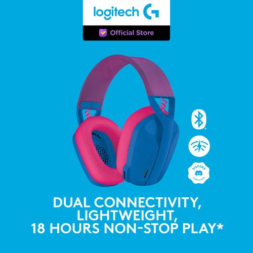 Promo Logitech G435 Headset Gaming Bluetooth Wireless Ultra-light ...