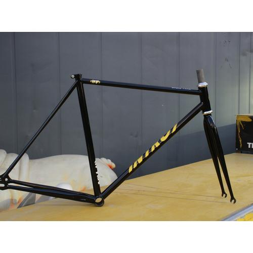 Jual INTRO7 FS01 HT FIXED GEAR SINGLE SPEED FRAMESETBLACK YELLOW ...