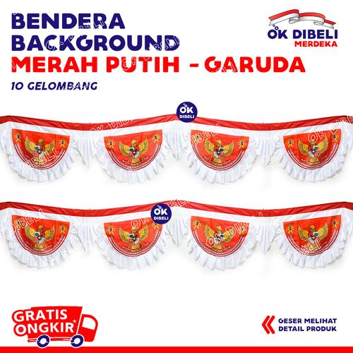 Promo Backdrop Merah putih Garuda Desain Terbaru Bendera Merah putih ...