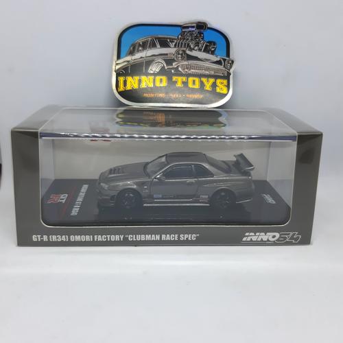 Jual Inno64 Nissan Skyline GTR R34 Omori Factory Clubman Race Spec ...
