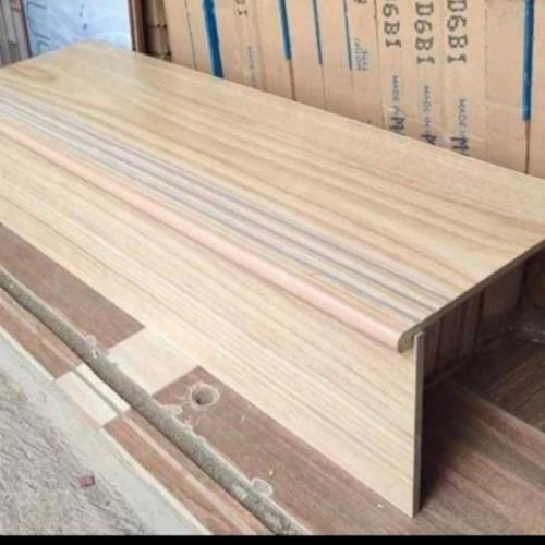 Jual granit tangga double bevel motif kayu 30x80 30x90 30x100 keramik ...