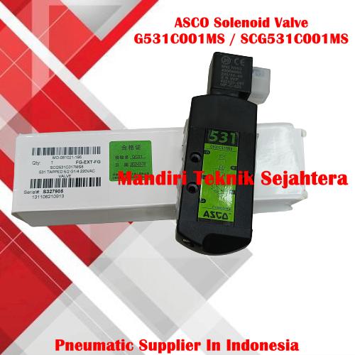 Jual Solenoid valve ASCO SCG531C017MS / G531C017MS - DC24V - Jakarta ...