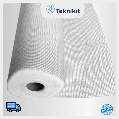 Jual Fiber Glass Mesh Waterproof Net 5mm (1mx50m) Serat Jaring ...