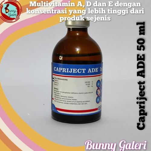 Jual NEW!! CAPRIJECT ADE 50 ml, Multivitamin injeksi dengan kandungan ...