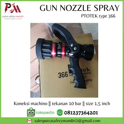 Jual GUN NOZZLE PROTEK TYPE 366 1.5 INCH SPRAY PEMANCAR AIR MACHINO 10 ...