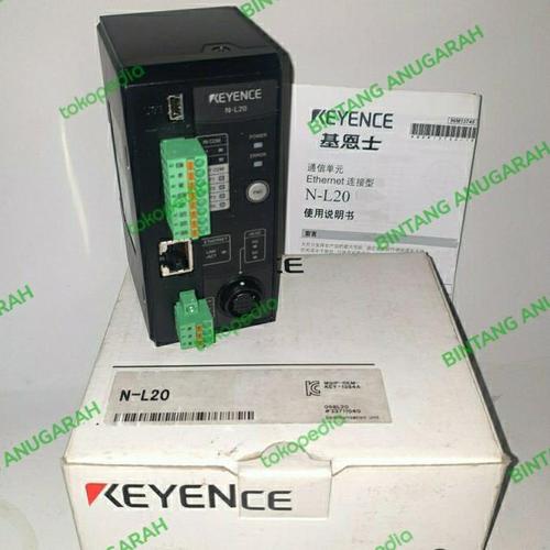 Jual Keyence N-L20 Modul Unit Komunikasi Koneksi Ethernet Keyence N-L20 ...