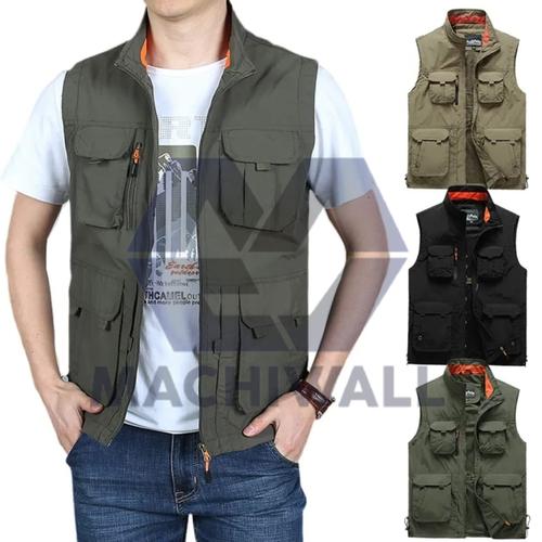 Jual jaket rompi pria rompi terbaru vest pria - krem muda/tua, S - Kab ...