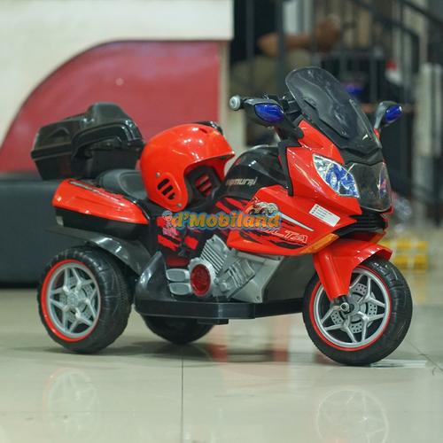 Jual Mainan Anak Motor Aki Anak Volta Samurai 5021 Remote+Helm - Kota ...