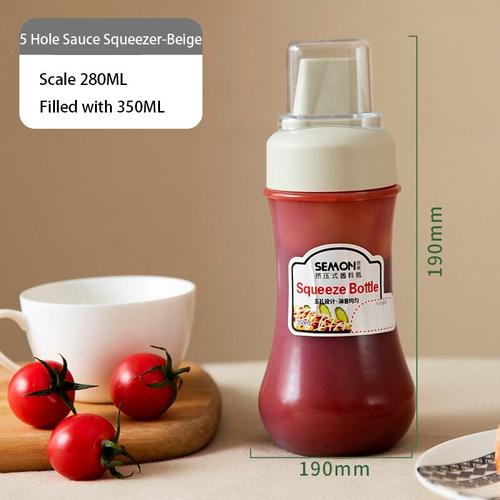 Jual SUPERMALL Botol Saos Sambal Tomat Mayonaise / Tempat Kecap - 5 ...