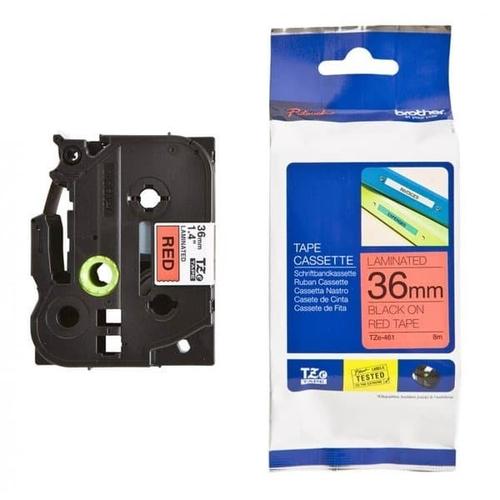 Jual BROTHER Label Tape TZE 461 36mm Black On Red - Kota Surabaya ...