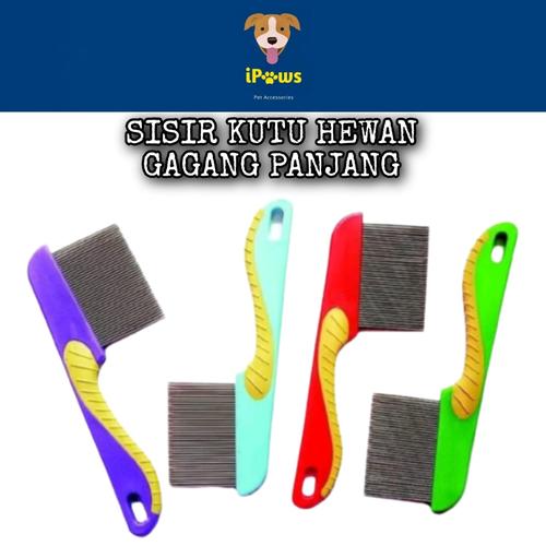 Jual SISIR PANJANG KUTU HEWAN / SISIR KUTU ANJING KUTU KUCING / COMB ...