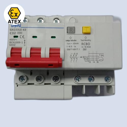 Jual ELCB RCBO + MCB 63A 3P+N - 16A/20A/25A/32A/63A 30mA 230V 50Hz ...