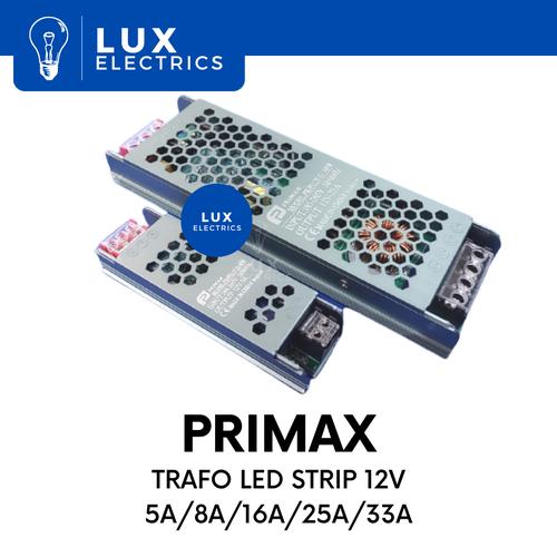 Jual Trafo LED Strip 12V PRIMAX 5A/8A/16A/25A/33A - 25A - Kota Bandung ...