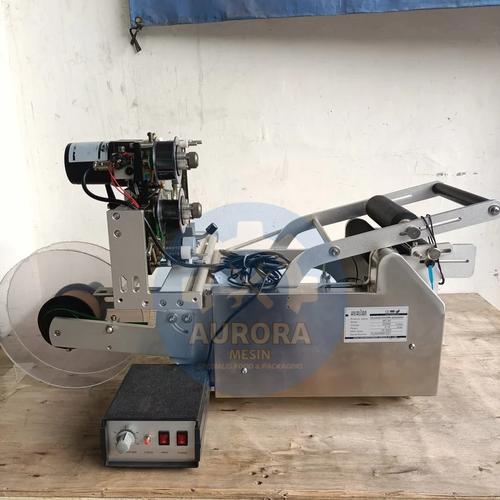 Jual MESIN LABELING BOTOL BULAT STIKER ROLLL SEMI AUTO MT-50+CODING ...
