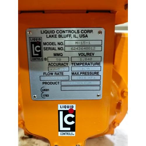 Jual Flow Meter LC (Liquid Control) M15, Type : M-15-1; Sizes : 3 Inch ...