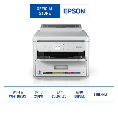 Promo Printer Epson WF-C5390 Workforce A4 Single Function Duplex ...