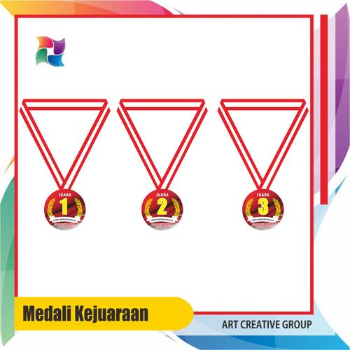 Jual MEDALI EDISI KEJUARAAN AGUSTUS DESAIN TERBARU/ MEDALI AKRILIK ...