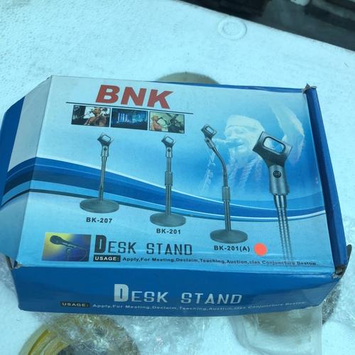 Jual Desk stand Bnk BK 201A Holder standing mic meja bahan besi ...