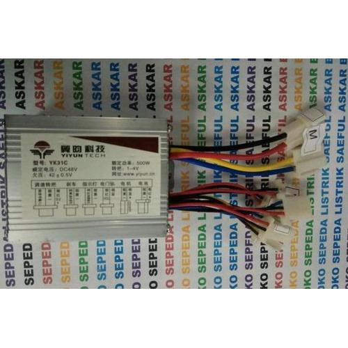 Jual controller brushed 48v 500w scooter selis sepeds listrik 48v 500w ...