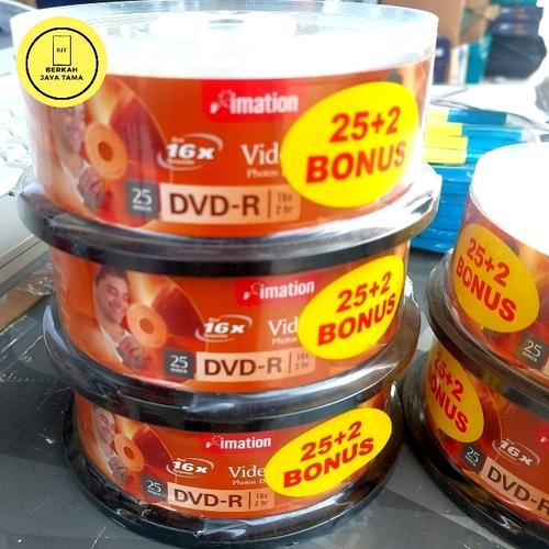 Jual DVD-R 16X2HR IMATION/3M 25 PCS BONUS 2 ASLI - Jakarta Selatan - Berkah Jaya Tama | Tokopedia