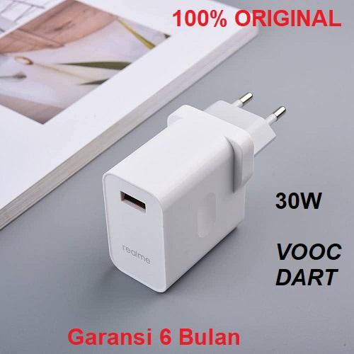 Jual Realme Adapter Charger Dart VOOC 30W Fast Charging Original ...