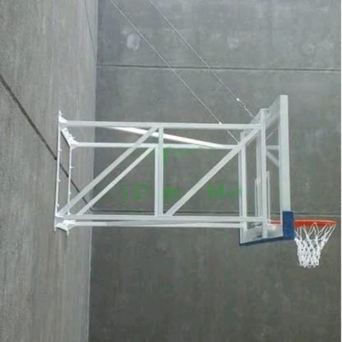Jual papan basket rangka tembok 105x180 naik turun alat olahraga - Kab ...