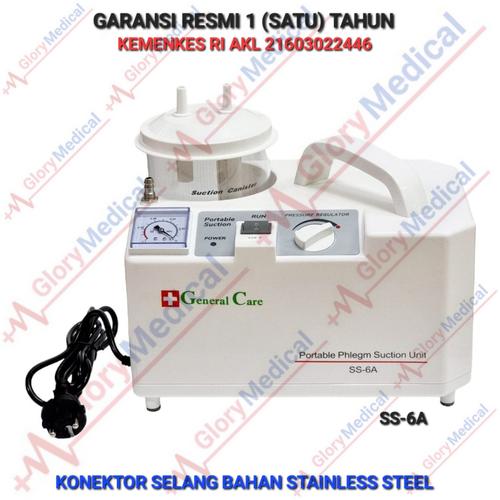 Jual Suction Pump Portable General Care SS-6A/Alat Sedot Dahak GC SS 6A ...