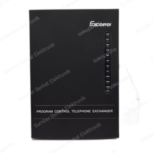 Jual Mini PABX Excelltel MD108 Excelltel Basic PABX 1 Line 8 Ext MD108 ...