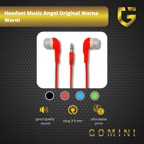 Jual Headshet Music Angel Original Warna Warni - Kota Surabaya - Gomini ...
