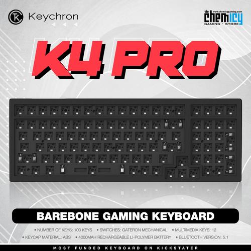 Jual Keychron K4 Pro Barebone RGB Mechanical Gaming Keyboard - Jakarta ...