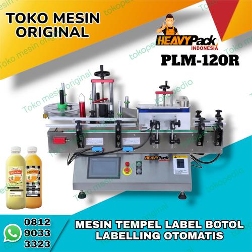 Jual Mesin Tempel Label Stiker Botol/Labelling Otomatis PLM-120R ...