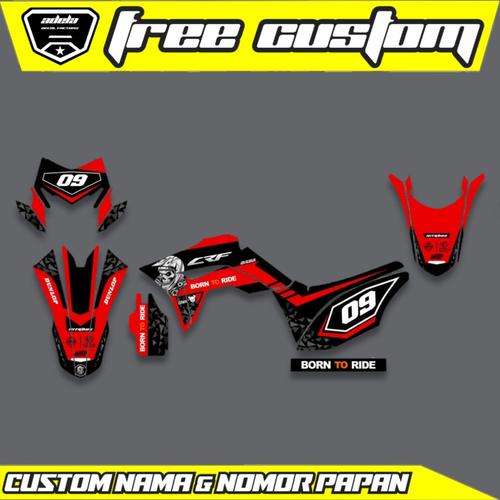 Jual Decal Stiker Crf 150 L Merah Full Body Free Custom - Kab.Ciamis ...
